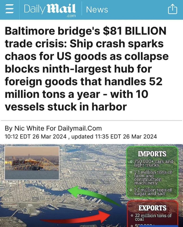 More Key Bridge False Flag Information - The Deplorable Patriot