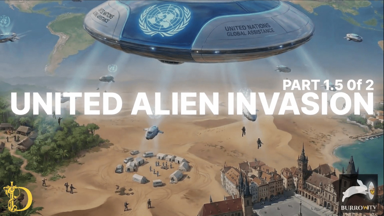 ⚖️🤯🐇United Alien Invasion Part 1.5 (1b) 🤯 - The Deplorable Patriot
